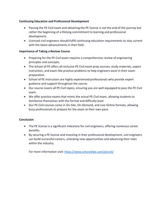 Building Bridges to Success How a PE License Can Benefit Civil ...