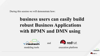 Building business applications with DMN and BPMN | PPT