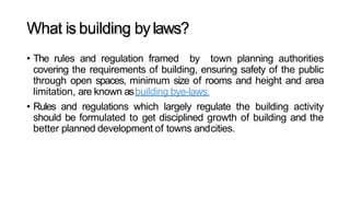 buildingby-laws-170216060116 ppt.pptx | Home Improvement | Home & Garden