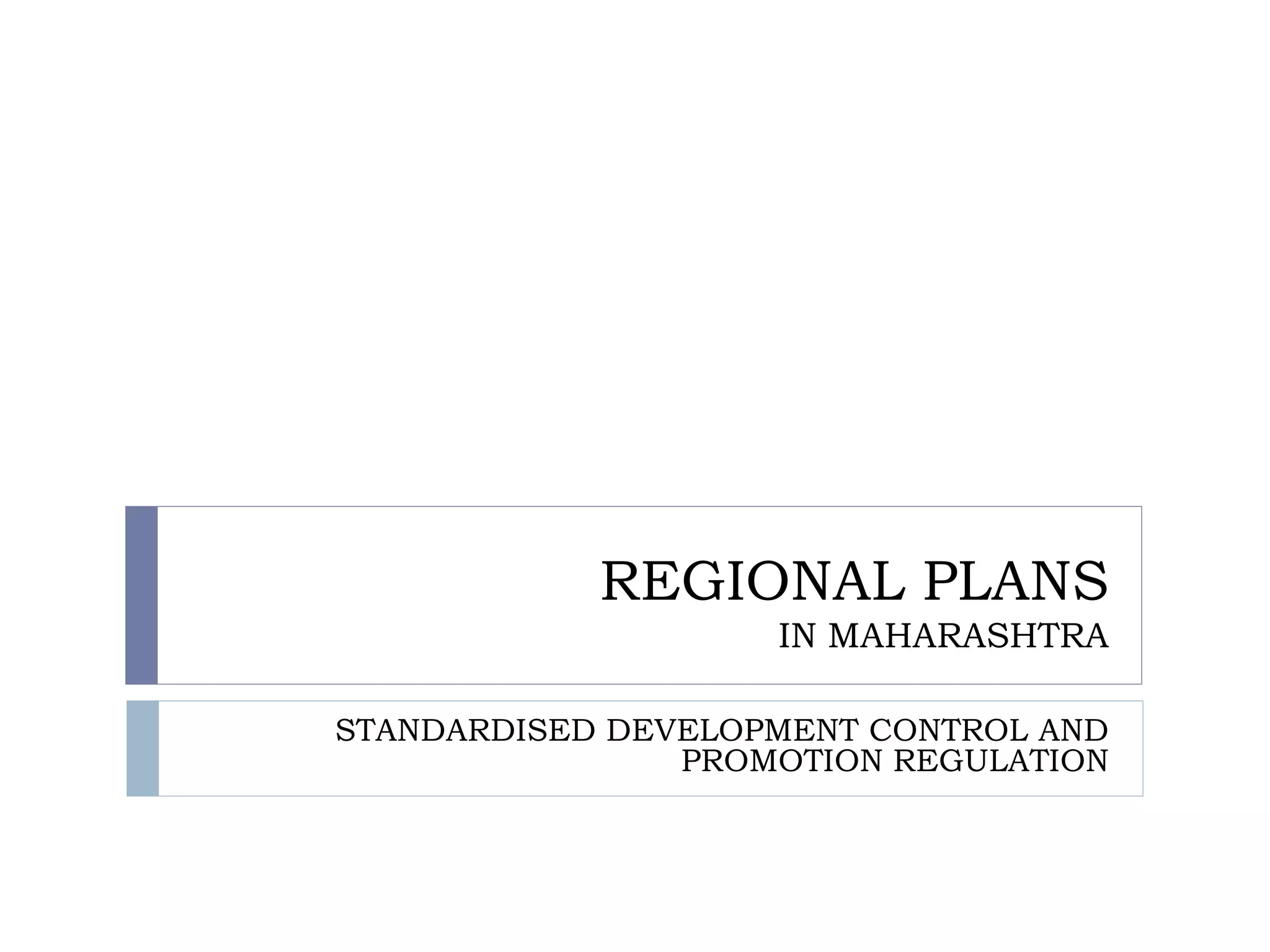 Maharashtra State_Building bye laws (Gist) | PPTX