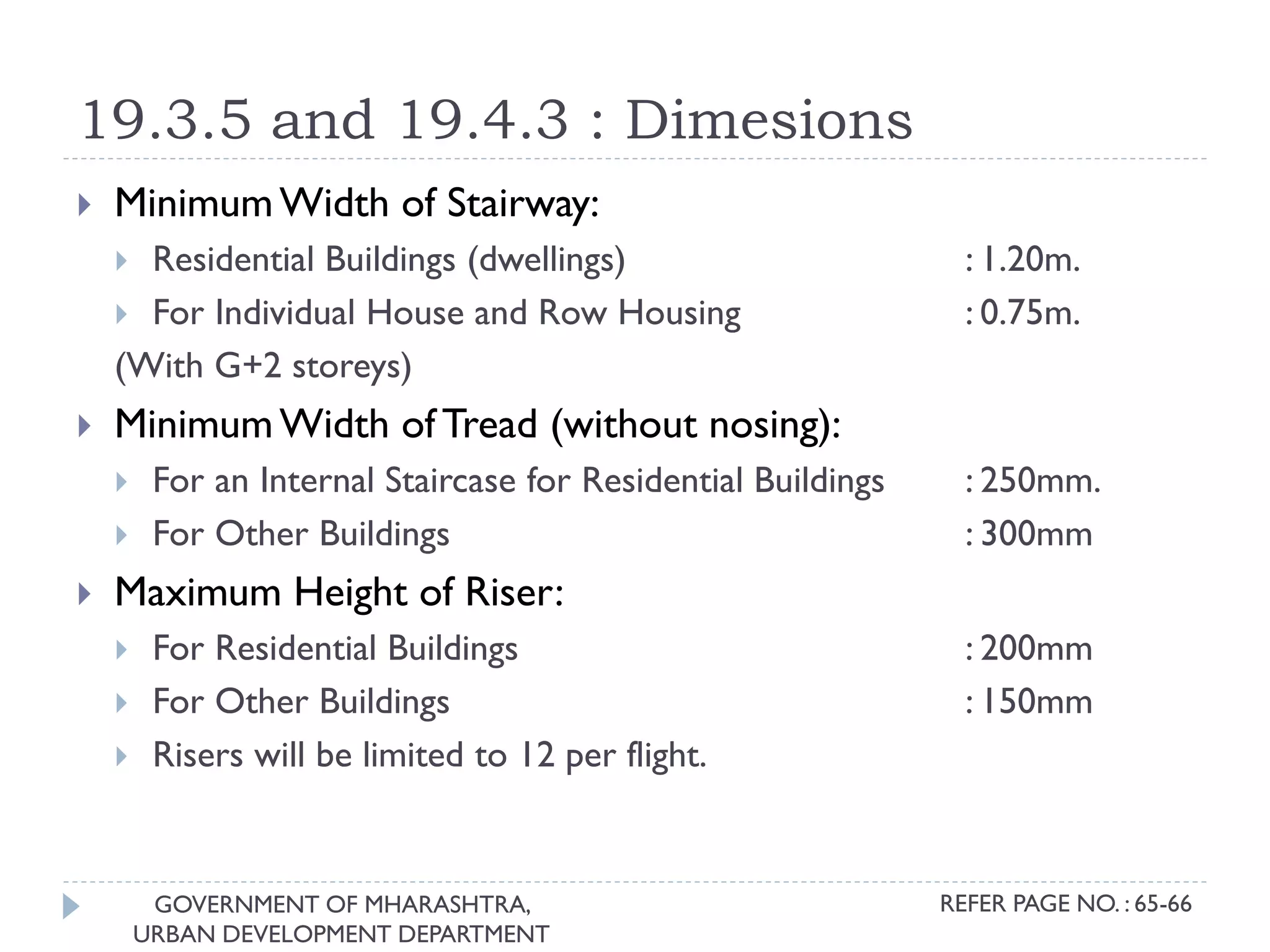 Maharashtra State_Building bye laws (Gist) | PPTX