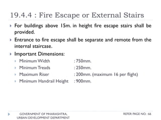 Maharashtra State_Building bye laws (Gist) | PPTX