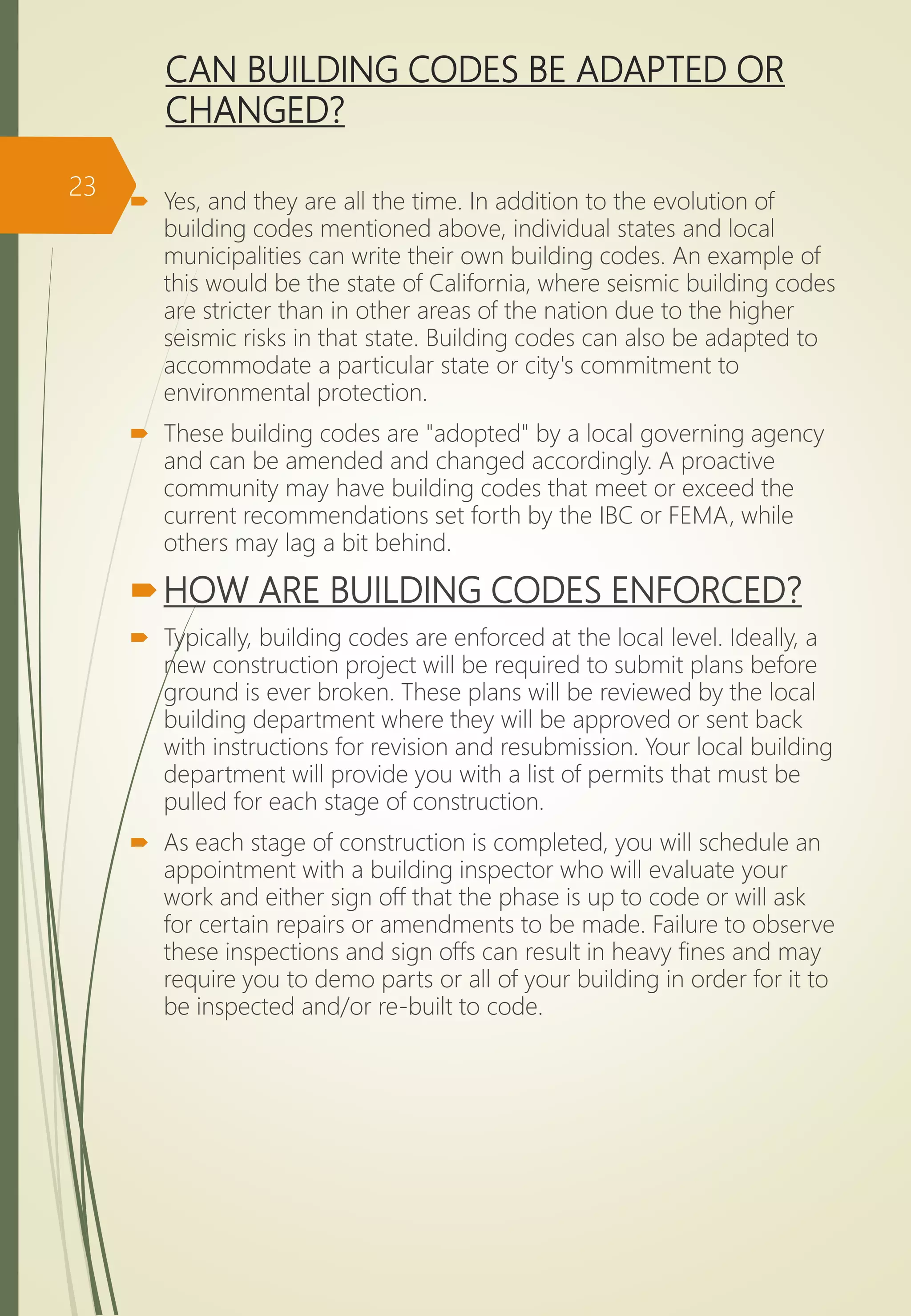 Building bye laws, acts, rules and regulations | PPTX