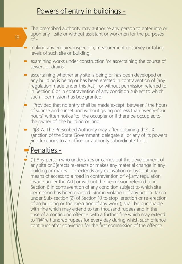 Building bye laws, acts, rules and regulations | PDF