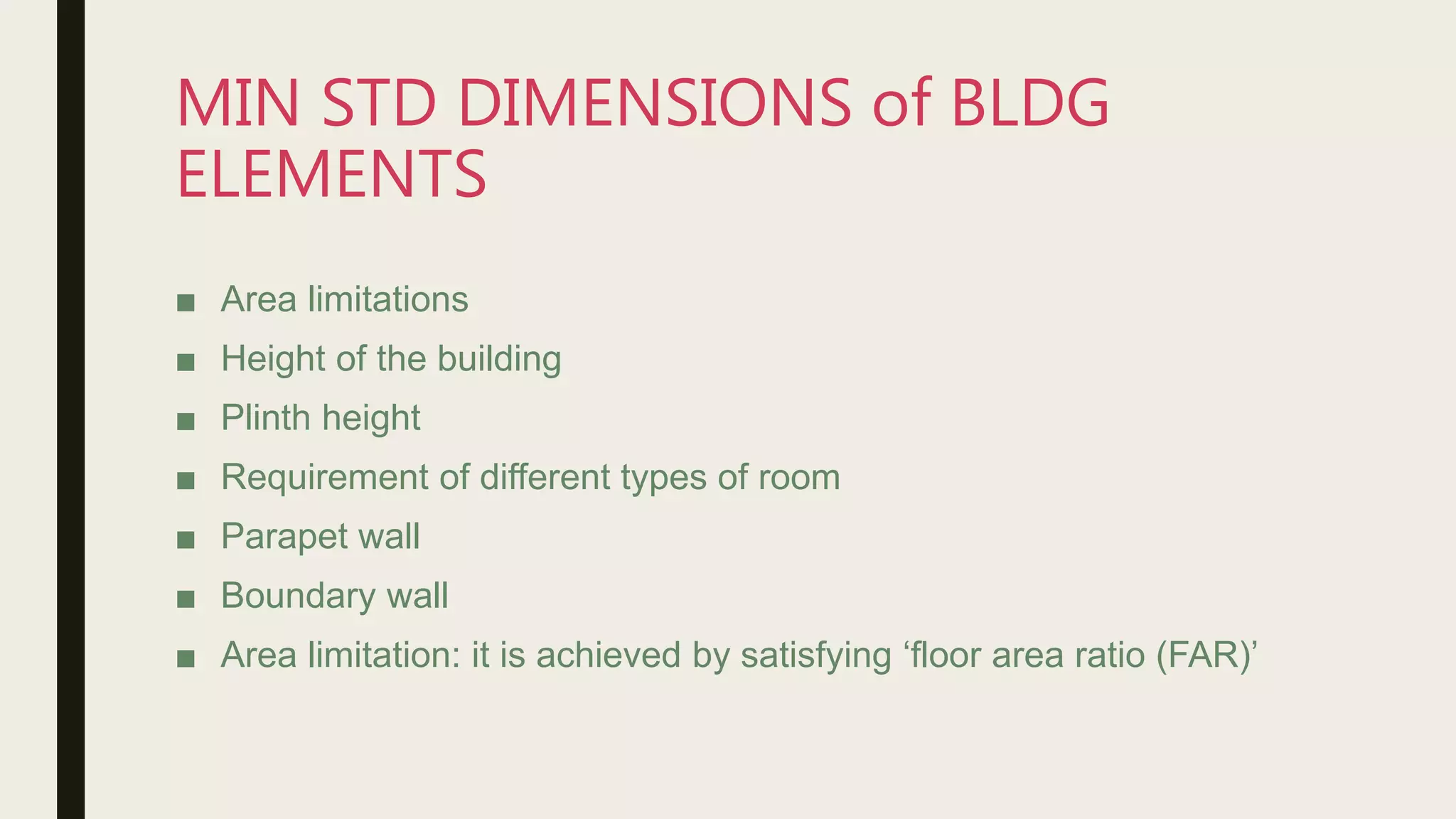 Building bye laws | PPTX