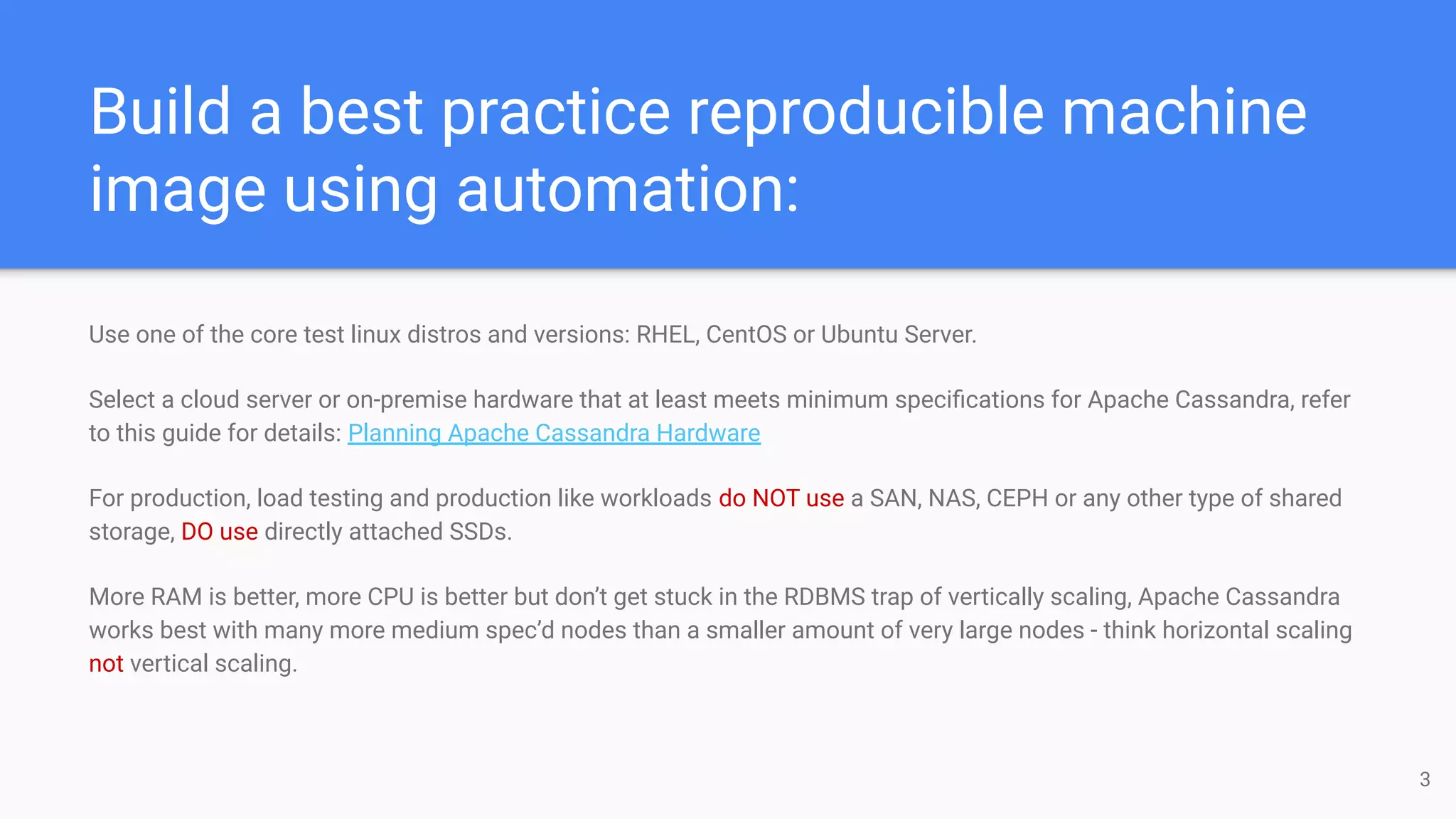 Building Apache Cassandra clusters for massive scale | PDF