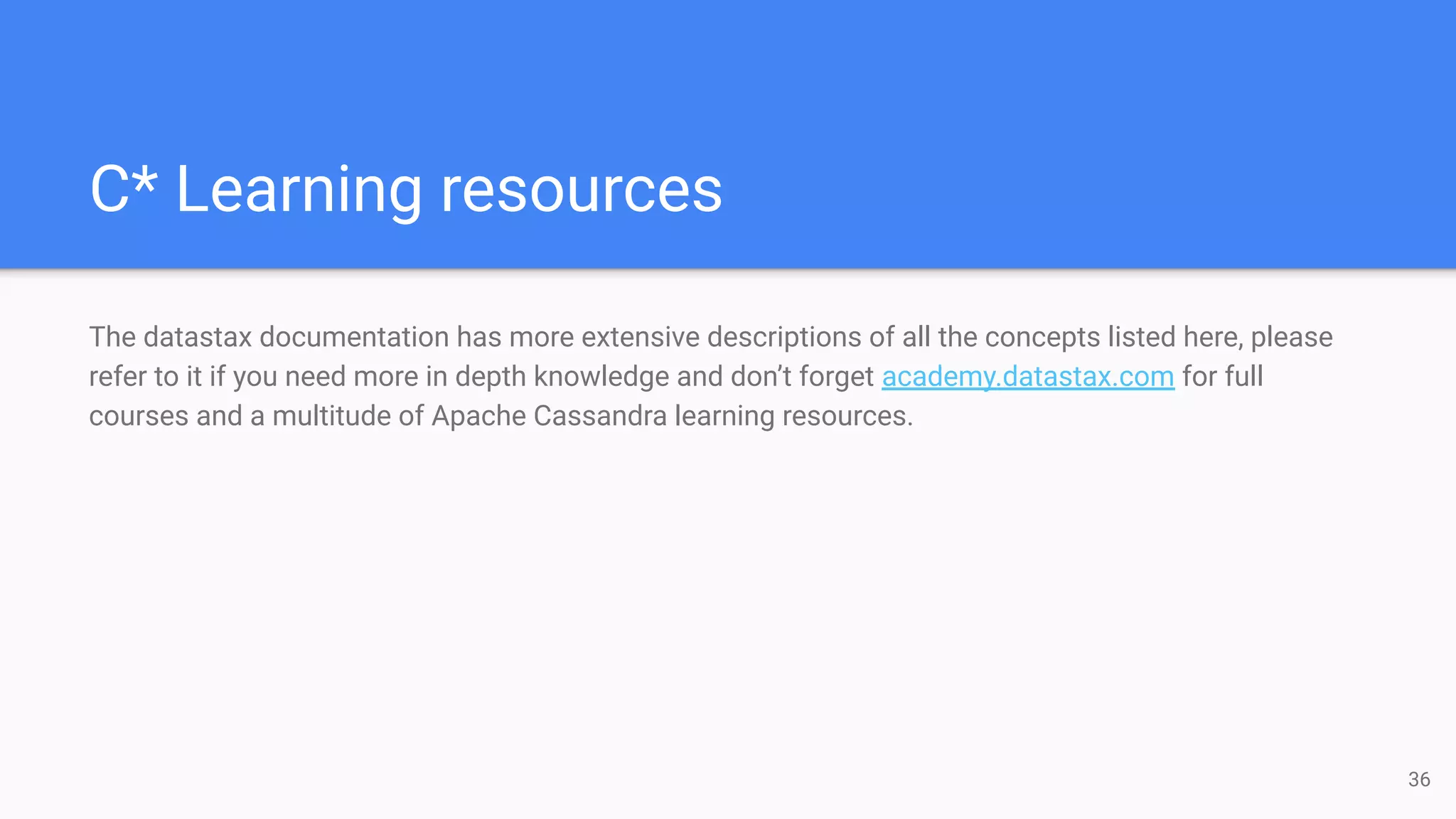 Building Apache Cassandra Clusters For Massive Scale Ppt