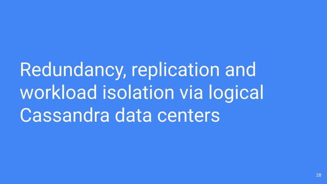 Building Apache Cassandra clusters for massive scale | PPT