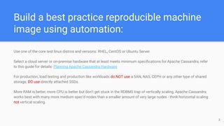 Building Apache Cassandra clusters for massive scale | PDF