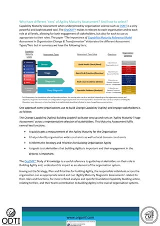 How to build Change Capability - Agility | PDF