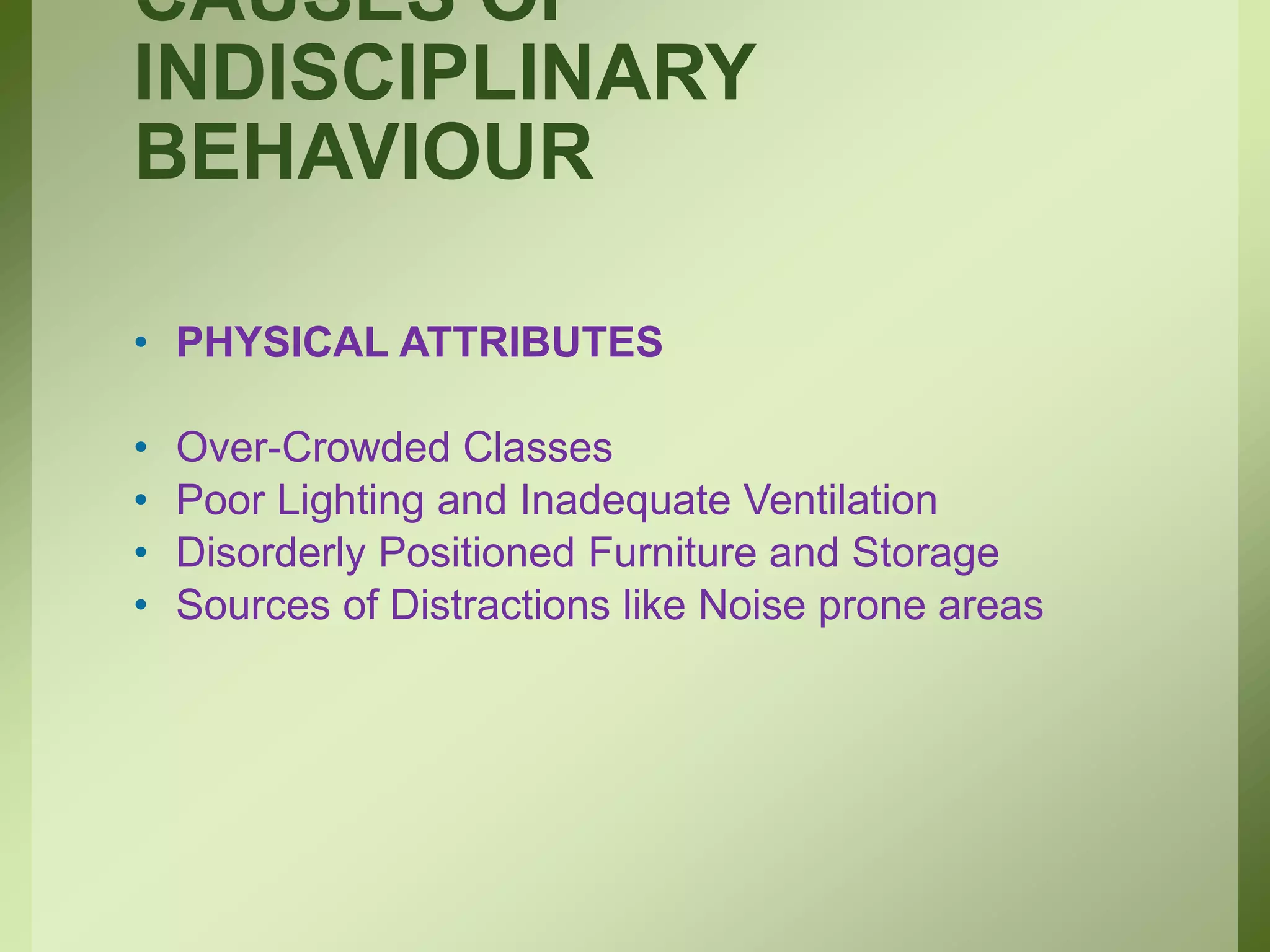 Building classroom discipline | PPTX