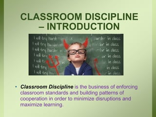 Building classroom discipline | PPTX