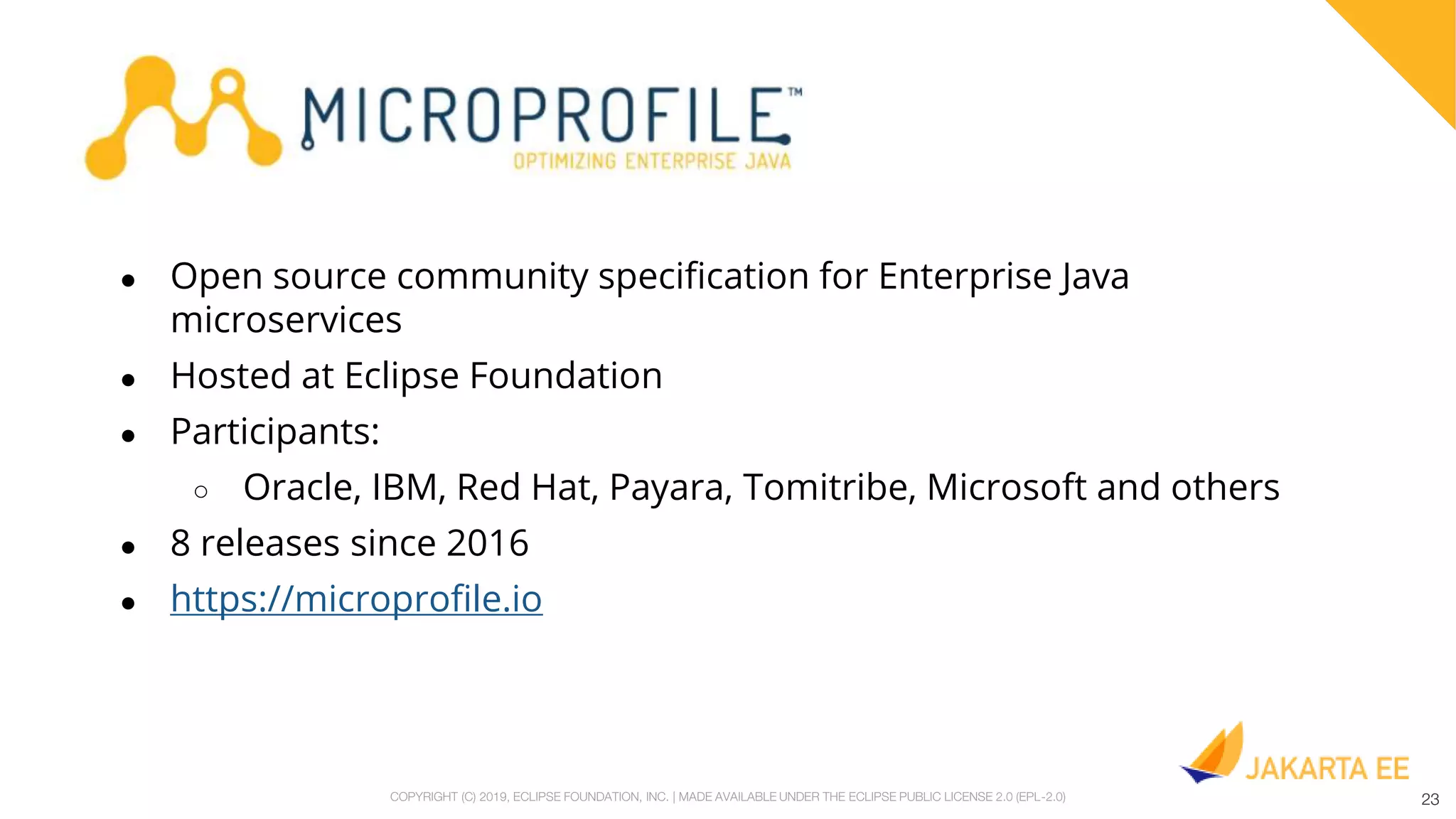 Building cloud native microservices with project Helidon | PPTX