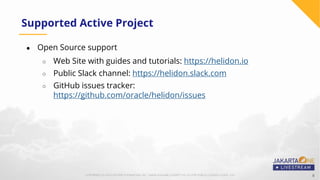Building cloud native microservices with project Helidon | PPTX