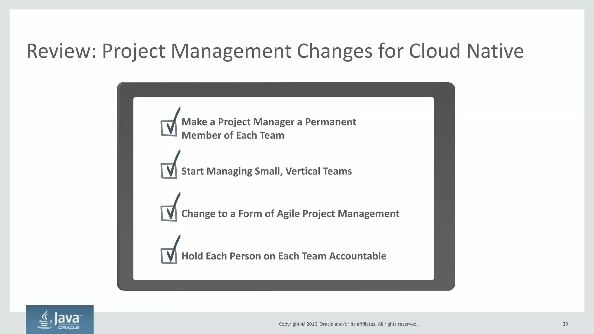 Oracle Building Cloud Native Applications Ppt