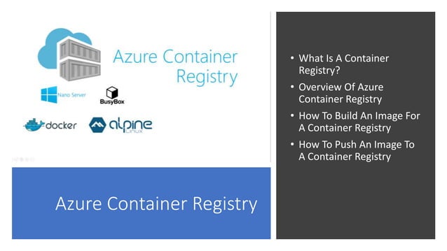 Building Cloud Native Applications Using Azure Kubernetes Service | PPT