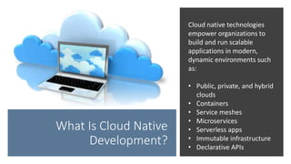 Building Cloud Native Applications Using Azure Kubernetes Service | PPTX