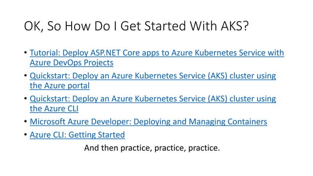 Building Cloud Native Applications Using Azure Kubernetes Service | PPT