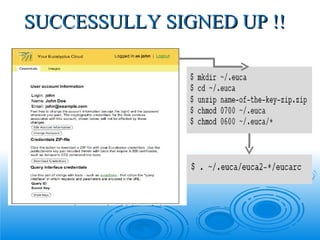 Building clouds with eucalyptus | PPT