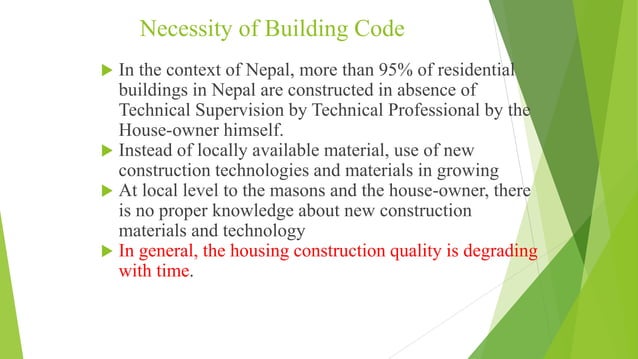 Nepal National Building Code: Need, Formulation and Implementation Strategy | PPTX ...