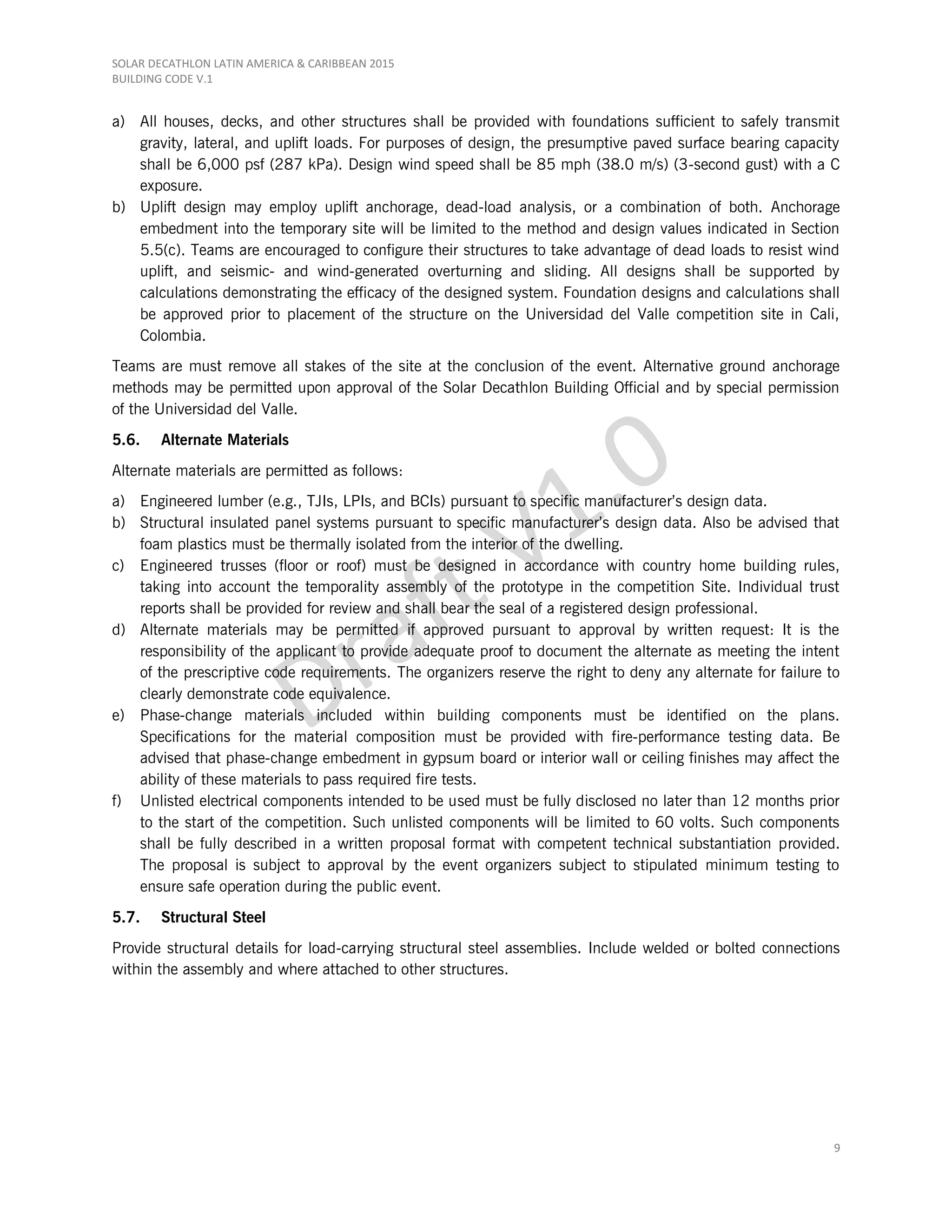 Building code sdlac_v1_0 | PDF