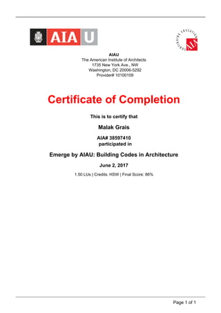 Building codes in architecture | PDF