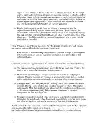 Building Common Outcome Framework | PDF