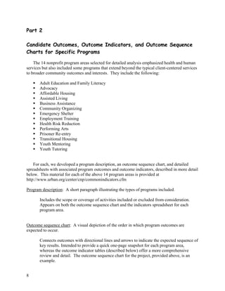 Building Common Outcome Framework | PDF