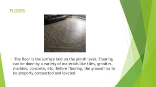 components of buildings | PPTX