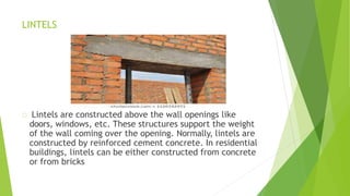 components of buildings | PPTX