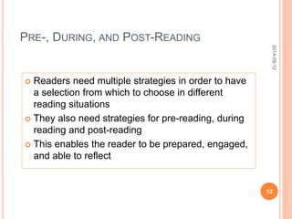 Building comprehension strategies | PPT