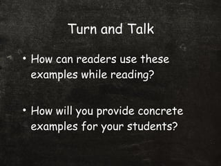 Building Comprehension through Concrete Examples by Erin Case & Sarah ...
