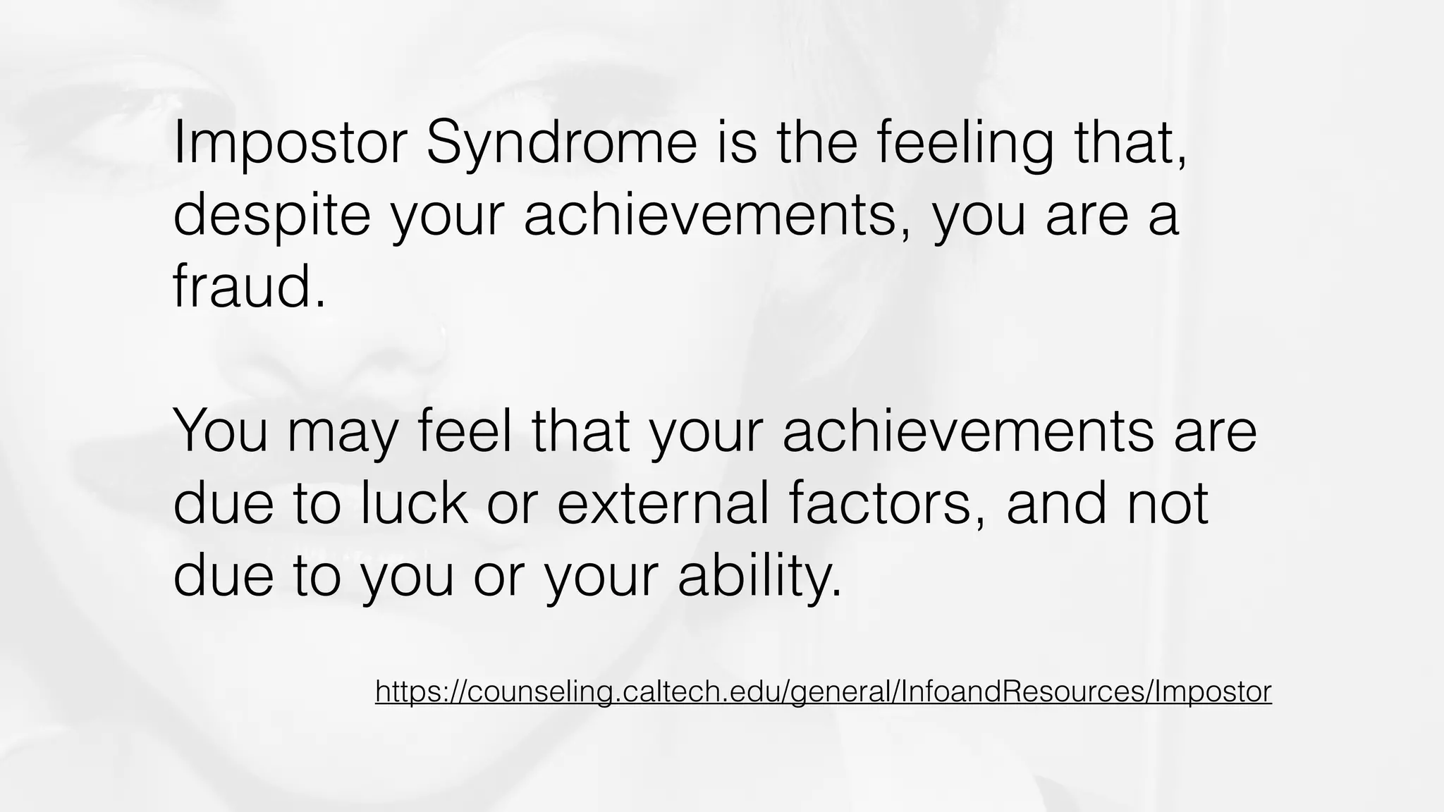 Building confidence and defeating imposter syndrome | PDF
