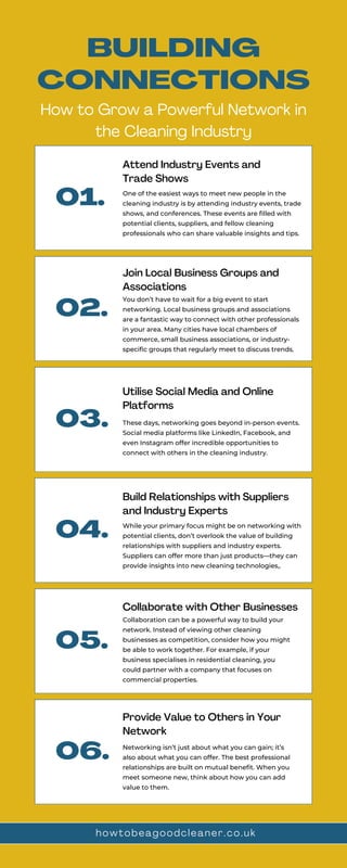 Building Connections: How to Grow a Powerful Network in the Cleaning ...