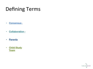 Building Consensus: Best Practices For Collaboration Between Parents ...