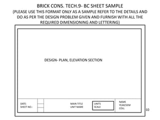 Brick Construction techniques | PPT