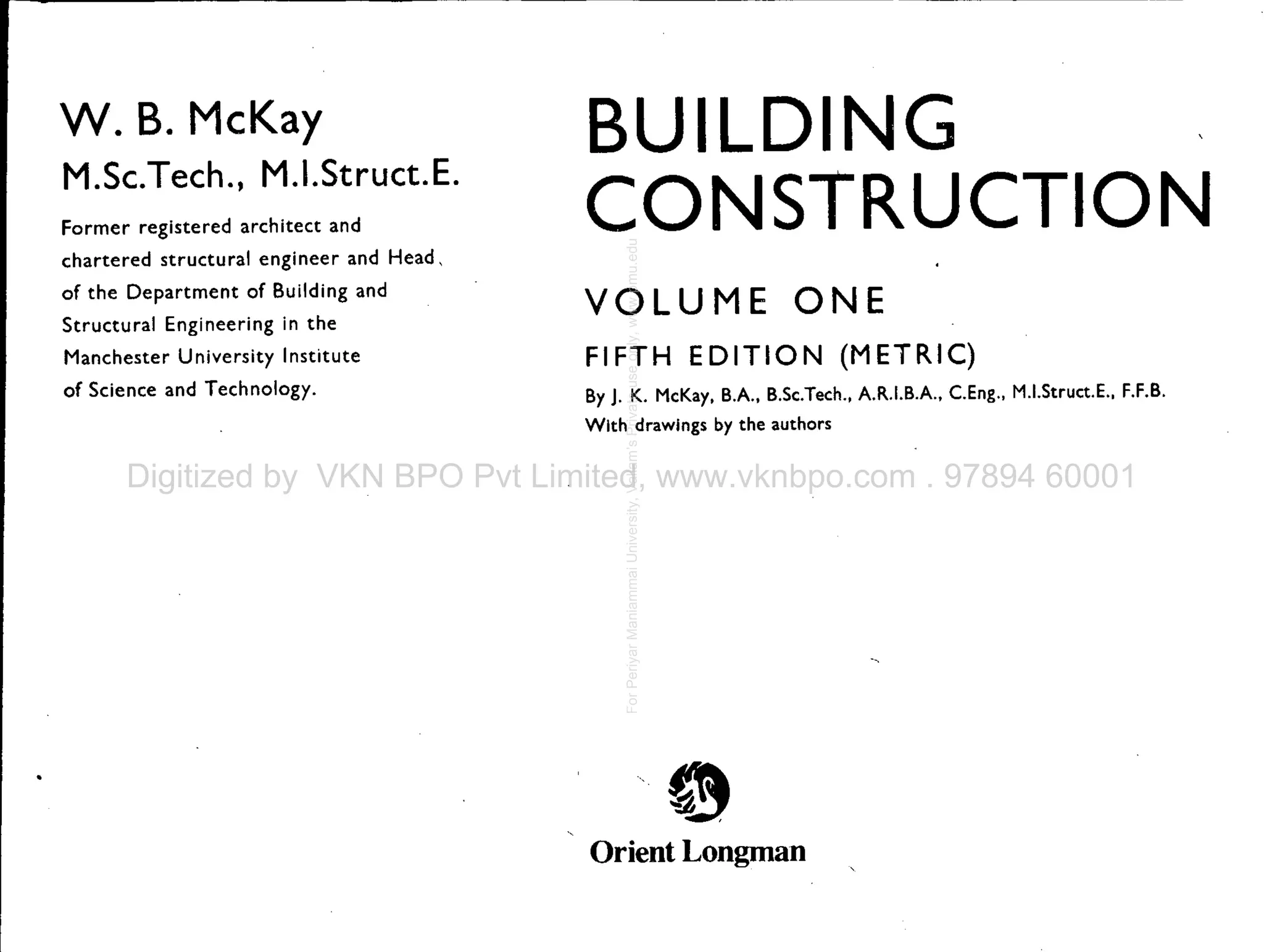 Building construction vol-1 | PDF