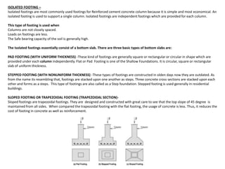 Building construction 3 Steel Joints & Footing | PPTX