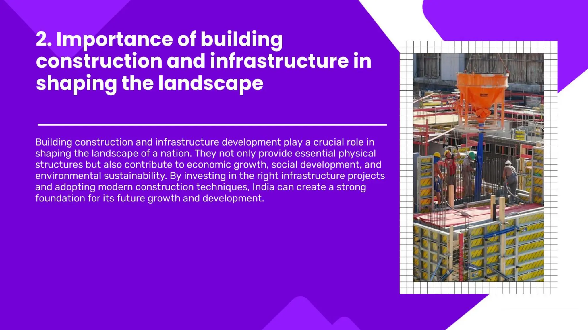 Building construction and construction development in India.pptx