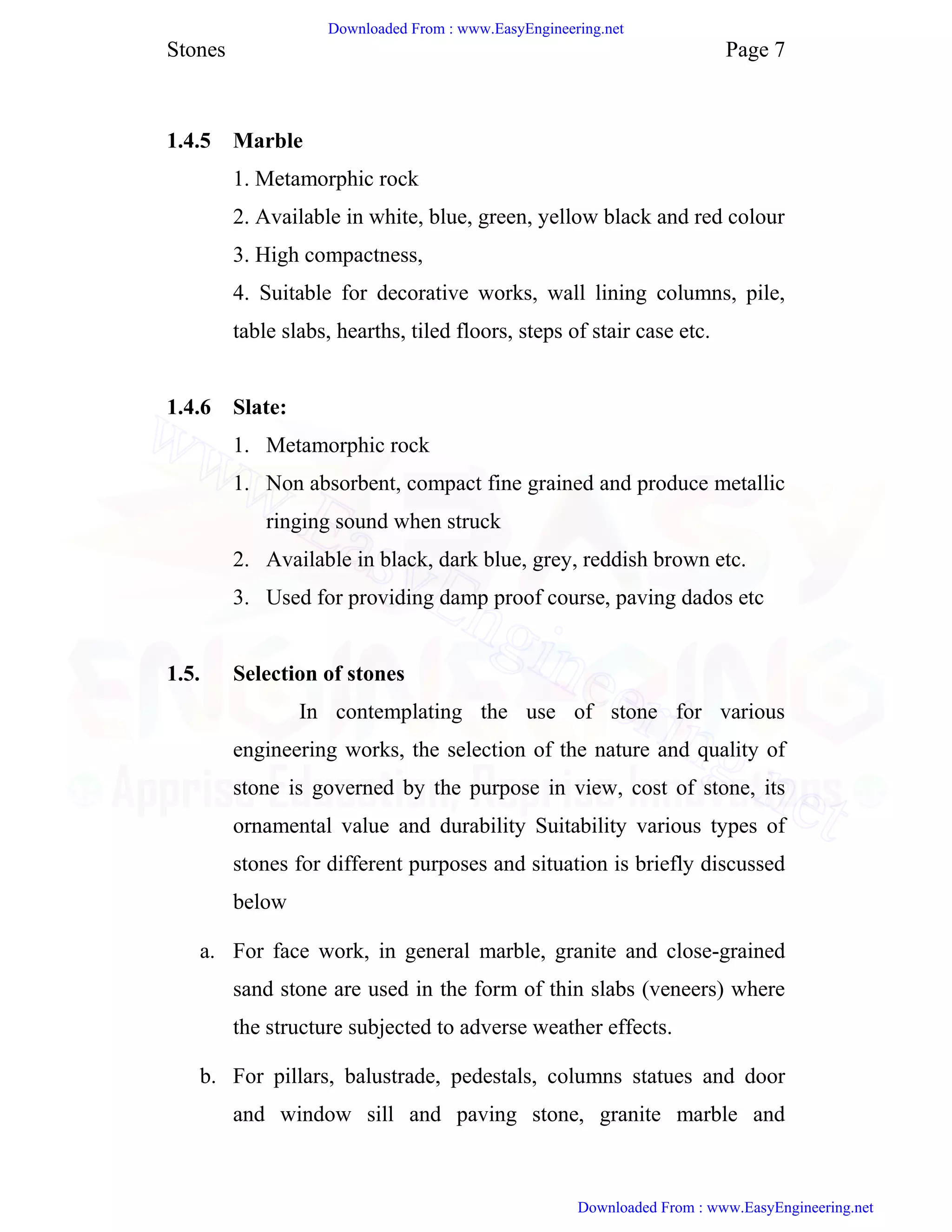 Building construction and materials notes | PDF