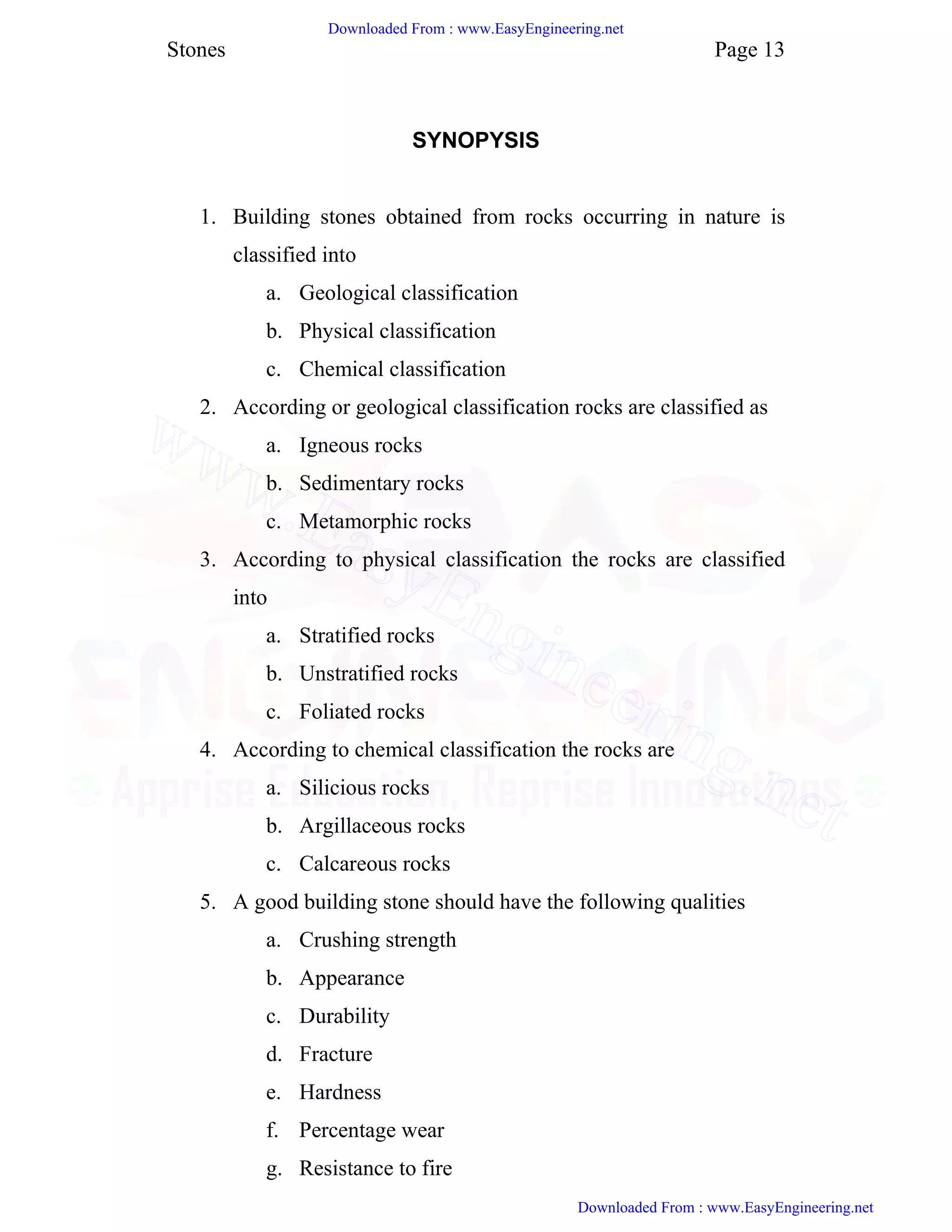 Building construction and materials notes | PDF | Civil Engineering ...