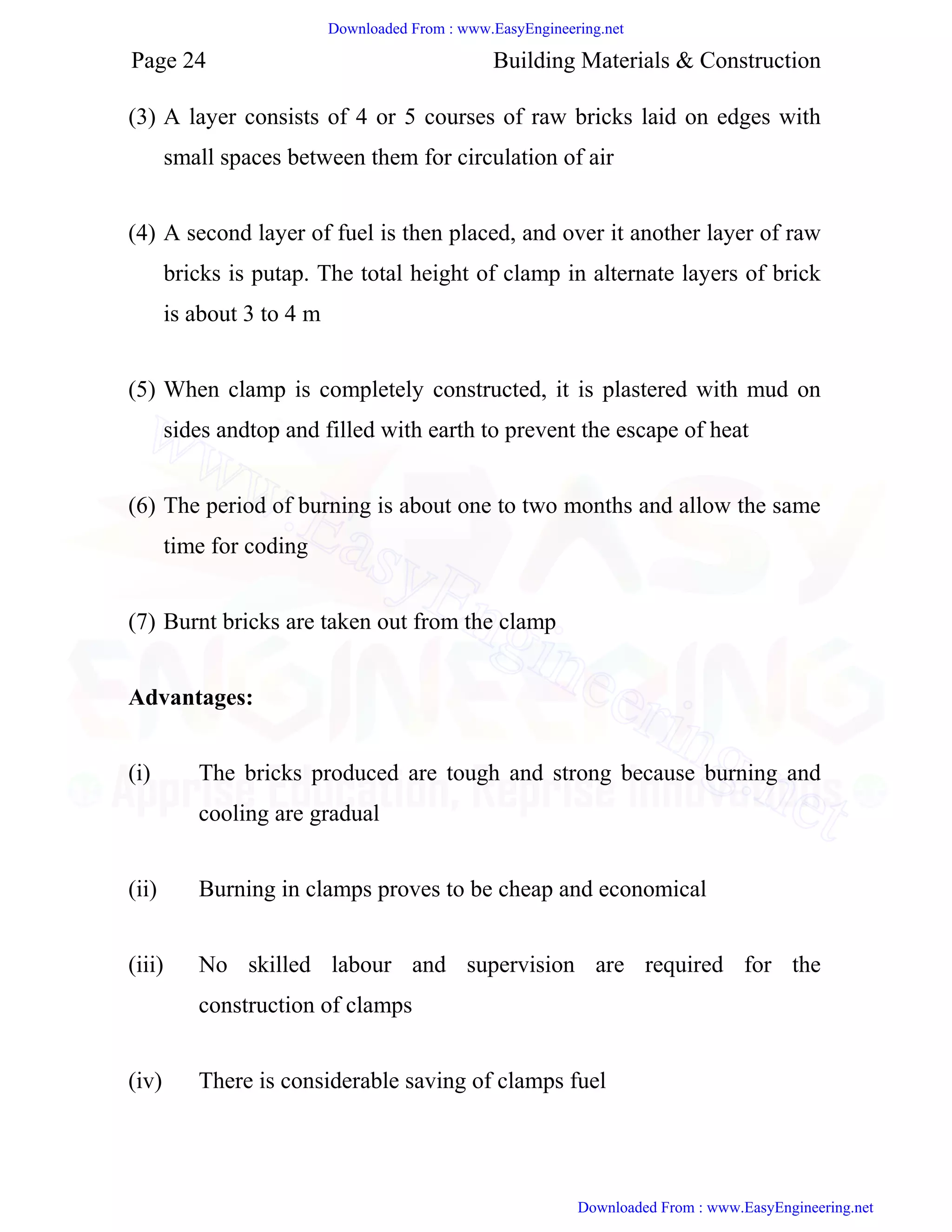 Building construction and materials notes | PDF | Civil Engineering ...