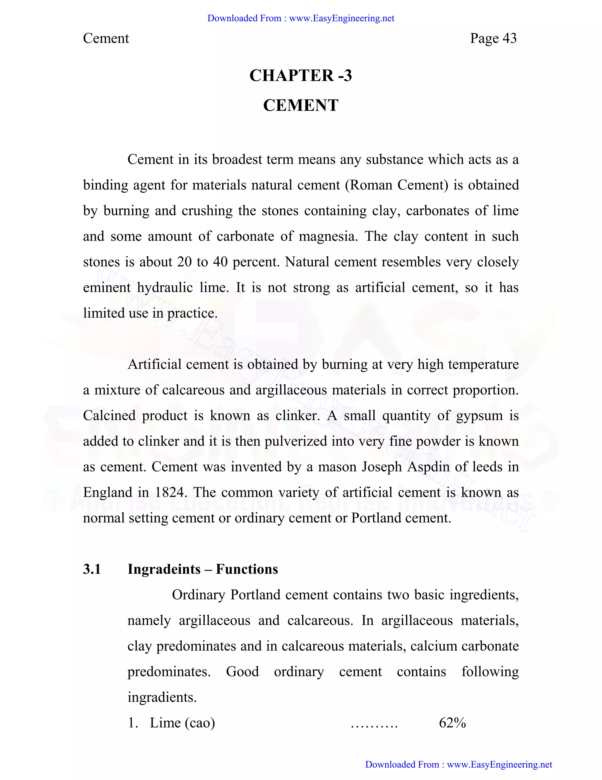Building construction and materials notes | PDF | Civil Engineering ...