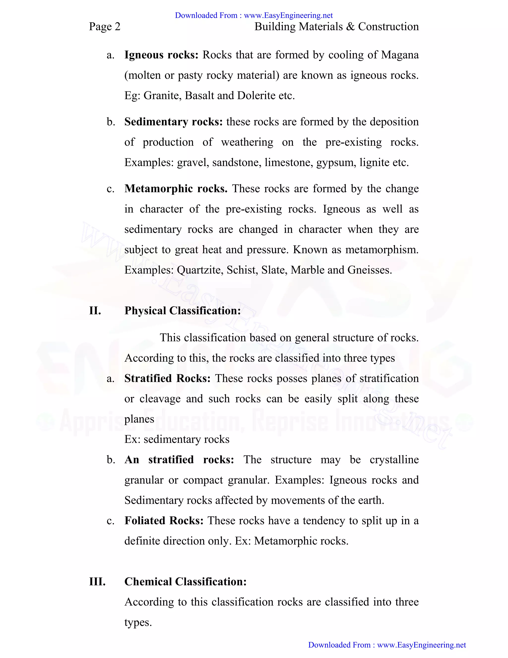 Building construction and materials notes | PDF