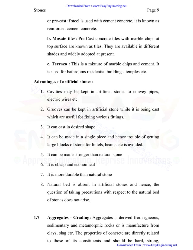 Building construction and materials notes | PDF | Civil Engineering ...