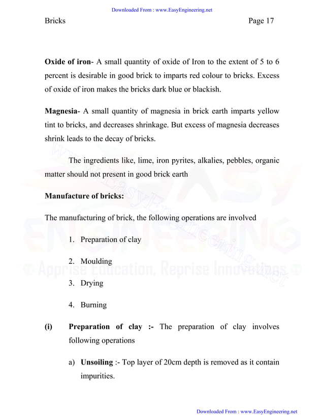 Building construction and materials notes | PDF | Civil Engineering ...