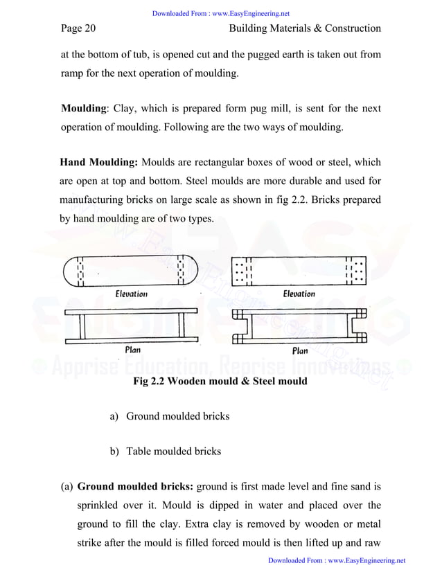 Building construction and materials notes | PDF | Civil Engineering ...
