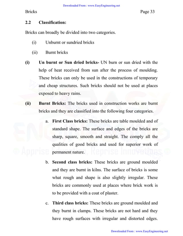 Building construction and materials notes | PDF | Civil Engineering ...