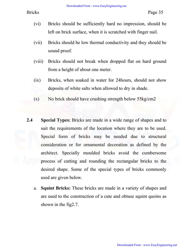 Building construction and materials notes | PDF | Civil Engineering ...