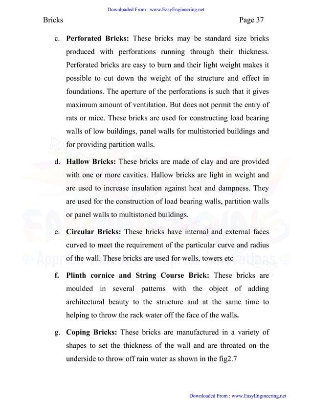 Building construction and materials notes | PDF | Civil Engineering ...